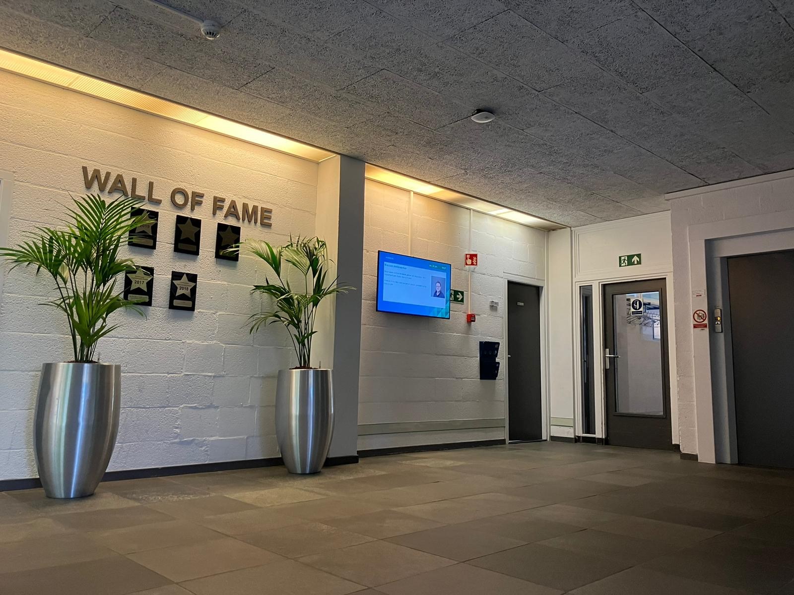 Digital signage by Opensignage enhances team feeling | Opensignage